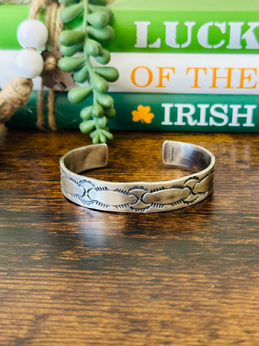 Gary Sandoval Sterling Silver Cuff Bracelet