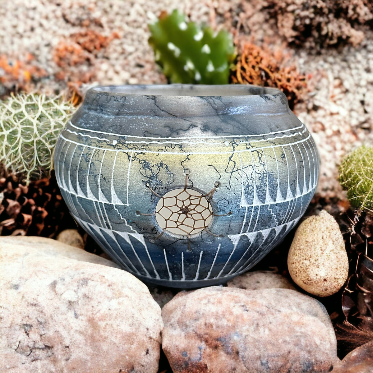 Dennison Billy Navajo Made Pottery